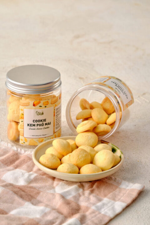 Cream cheese Cookie - Cookie kem phô mai - Tiệm bánh Cái Lò Nướng