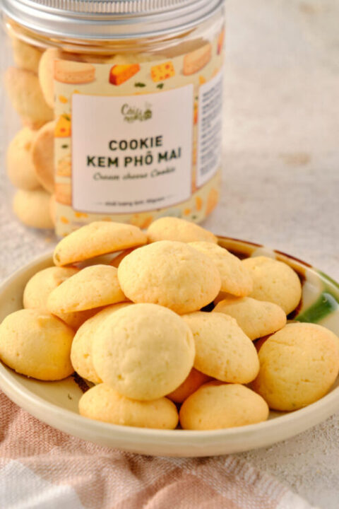 Cream cheese Cookie - Cookie kem phô mai - Tiệm bánh Cái Lò Nướng